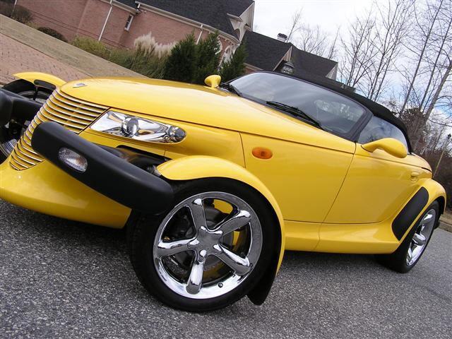 Stunning Yellow 2000 Plymouth Prowler With 3,475 Original Miles