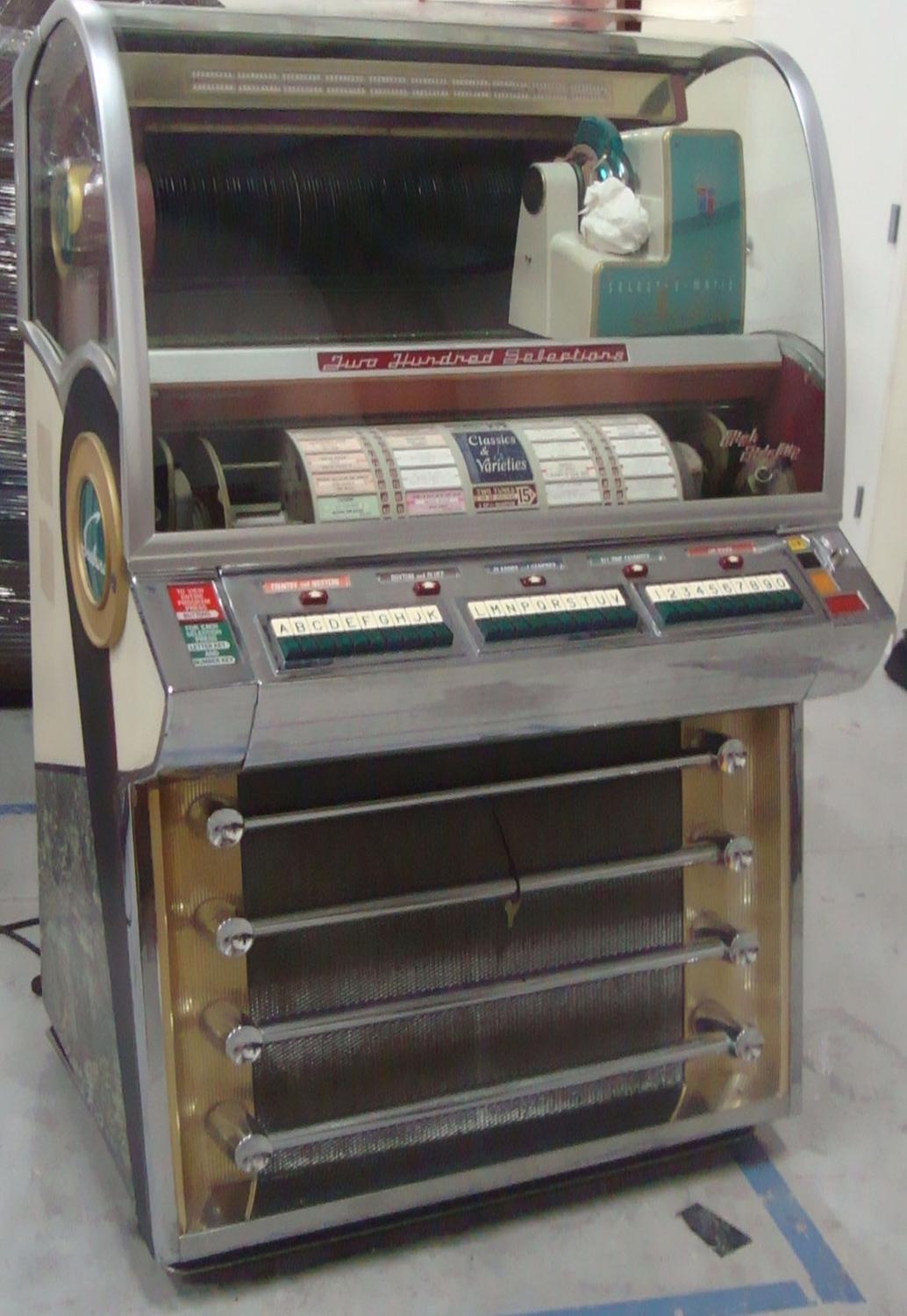 1955 Seeburg V200 Jukebox The Cadillac of Jukeboxes
