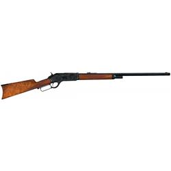 Custom Engraved Winchester Model 1876 Lever Action Rifle