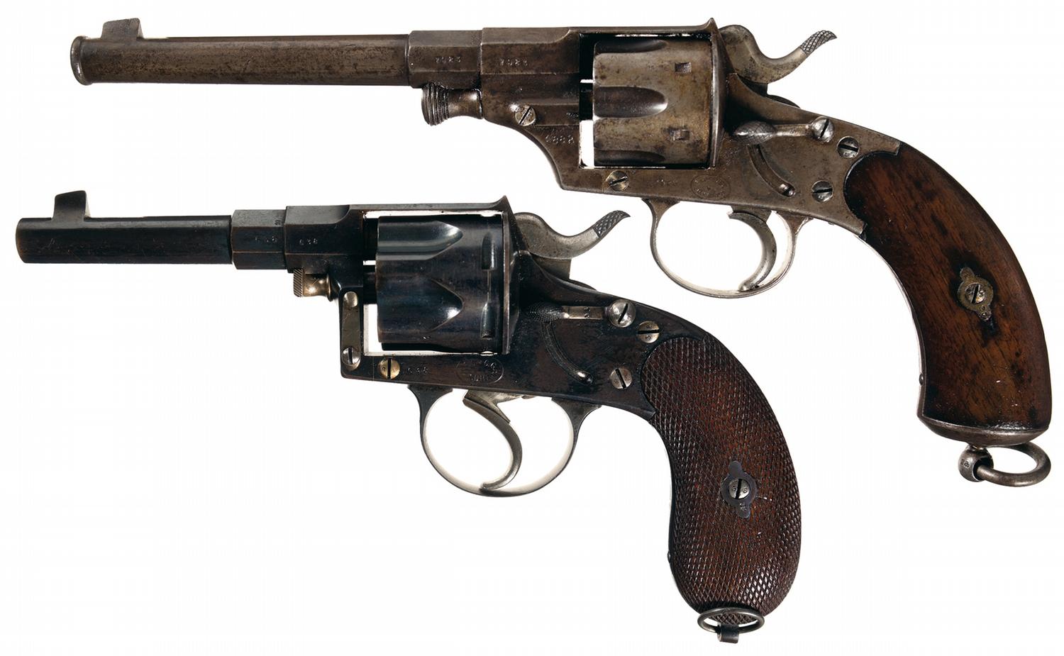 Collector's Lot of Two German Revolvers