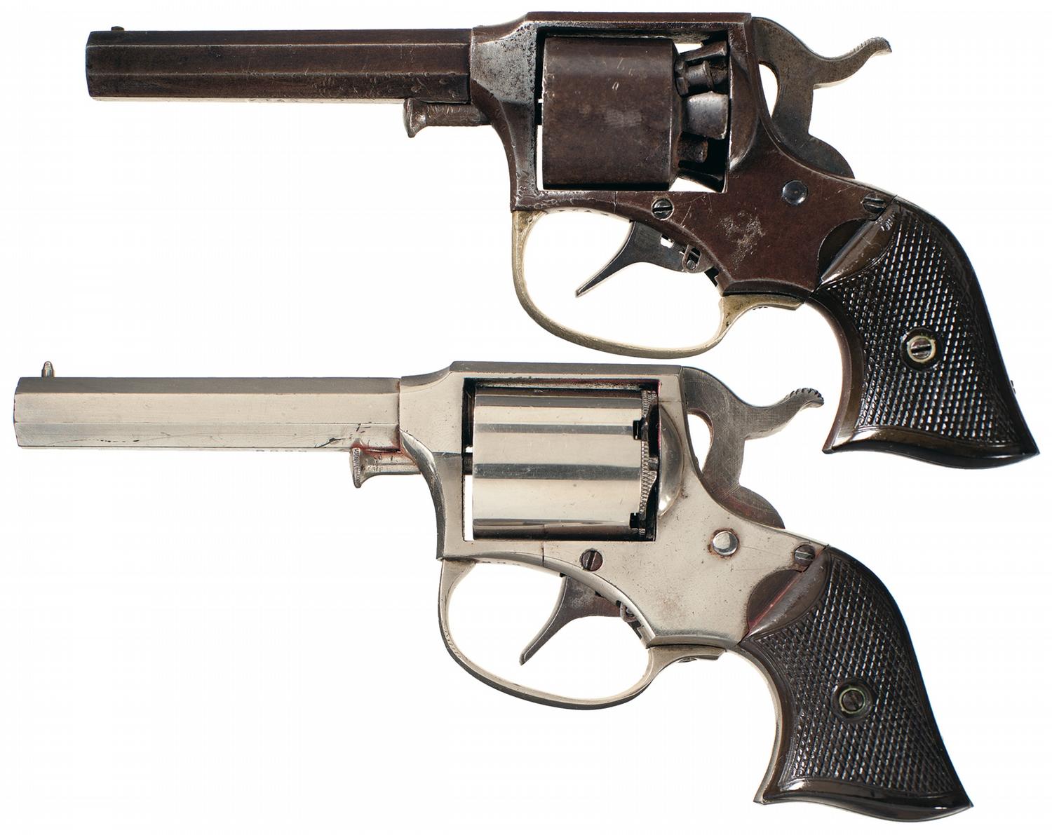 Collector's Lot of Two Remington Rider Pocket Revolvers