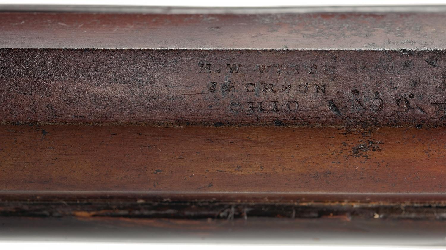 Collector's Lot of Two Half Stock Ohio Percussion Rifles