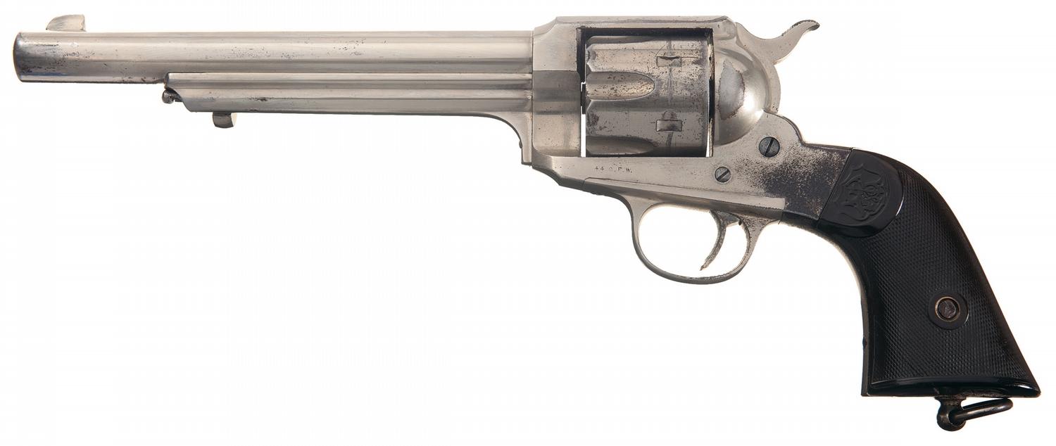 Remington Model 1890 Single Action Army Revolver with Rare Two Digit ...