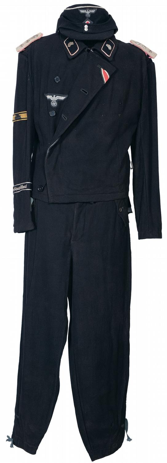 Nazi Heer Officer's Uniform for a Hauptmann in the Panzerkorps ...