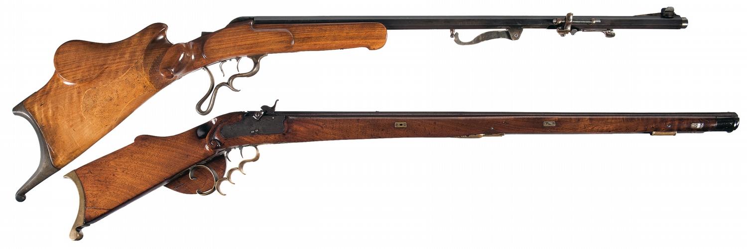 Zimmer Schuetzen and Percussion Target Rifle