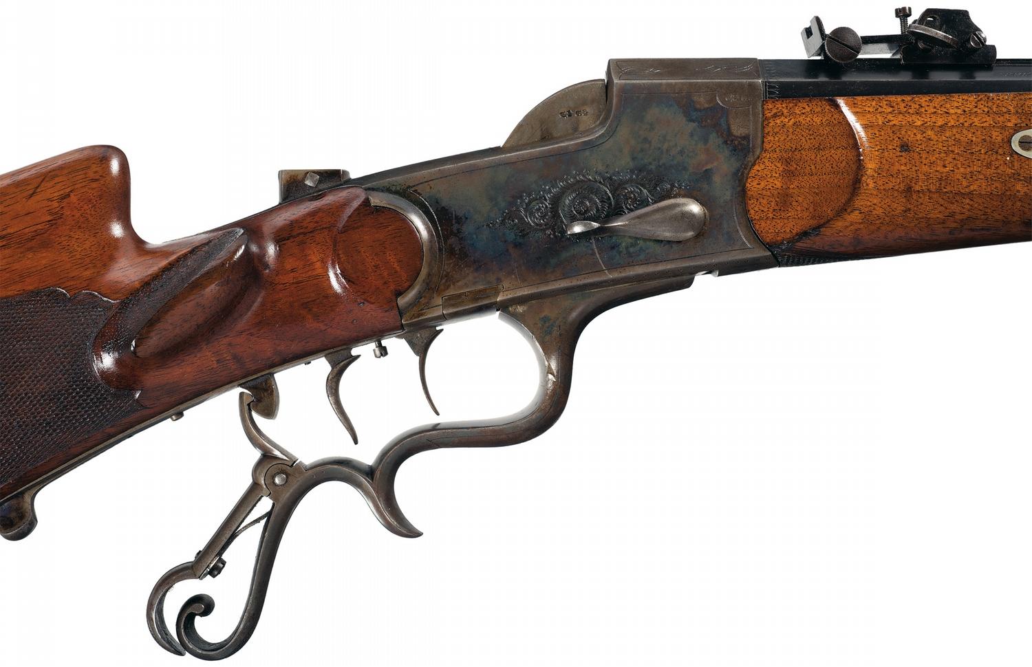 German Single Shot System Tanner Scheutzen Rifle