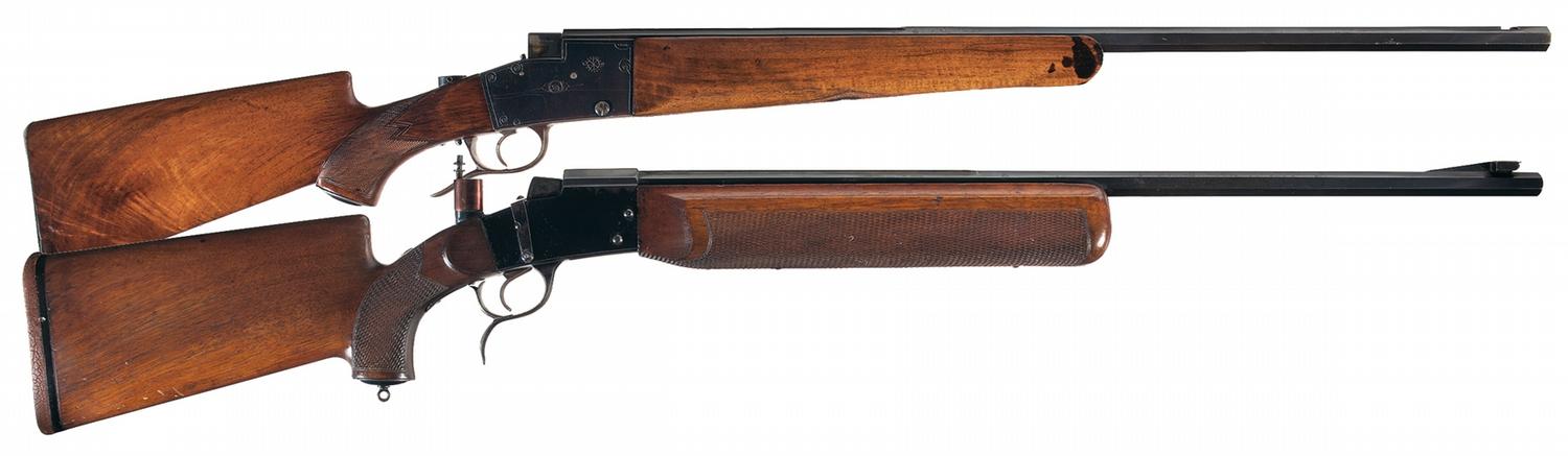 Collector's Lot of Two 22 Single Shot Rifles