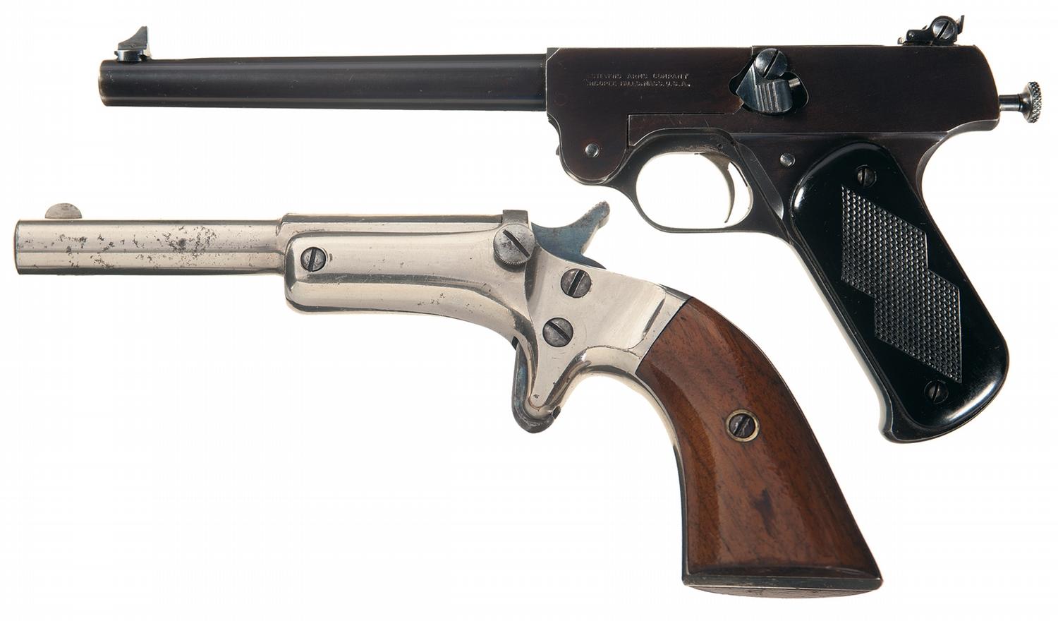 Collector's Lot of Two Stevens Pistols