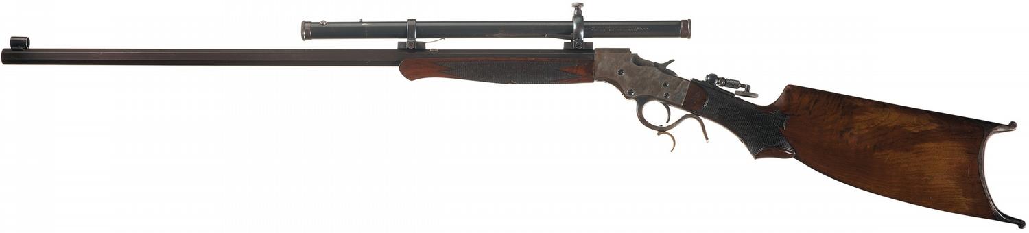 Stevens Ideal Ladies Model Single Shot Rifle with Stevens Telescopic Sight