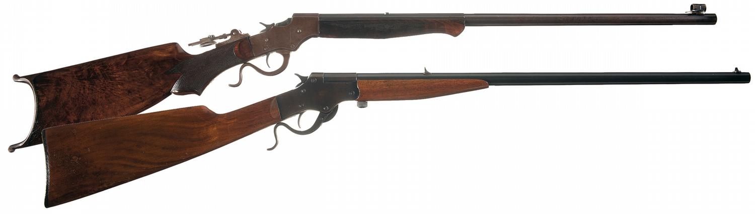 Collector's Lot of Two Stevens Single Shot Rifles