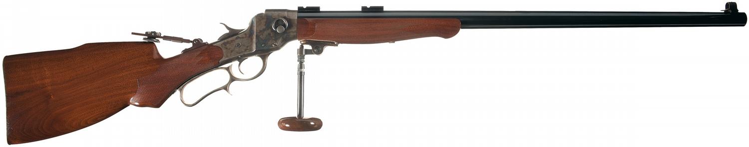 Custom Hopkins & Allen Single Shot Target Rifle with Stevens Barrel