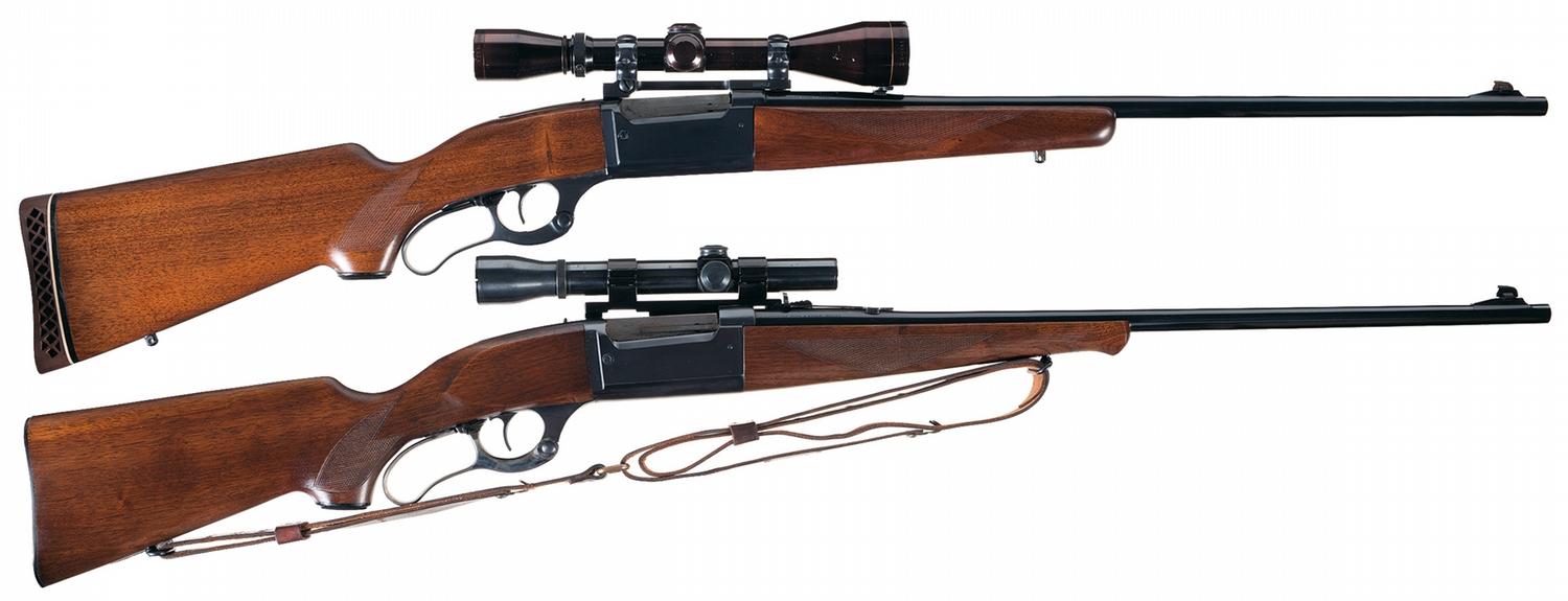 Collector's Lot of Two Savage Rifles
