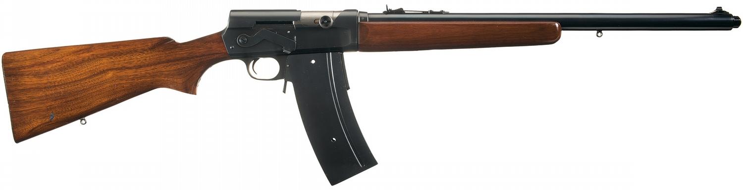 Remington Model 81 "Special Police" Semi-Automatic Rifle with Matching ...