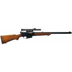 Remington Arms Model 81 Semi-Automatic Rifle with Lyman Alaskan Scope ...
