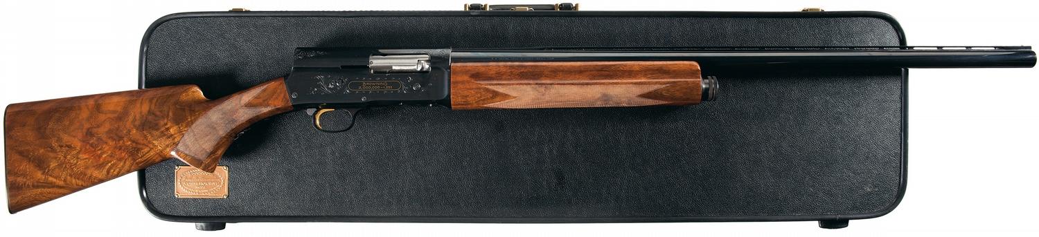 Belgium Browning 2,000,000th Commemorative Auto 5 Light Twelve Semi ...