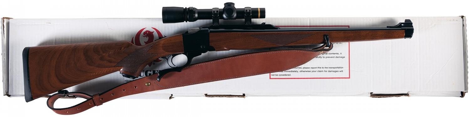 Ruger Number 1 International (1-RSI) Single Shot Rifle with Scope and ...