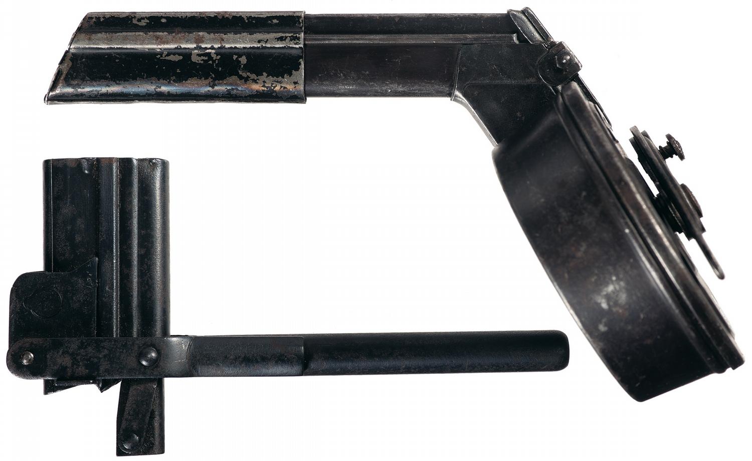 Second Pattern Artillery Luger "Snail Drum" with Cover and Loading Tool