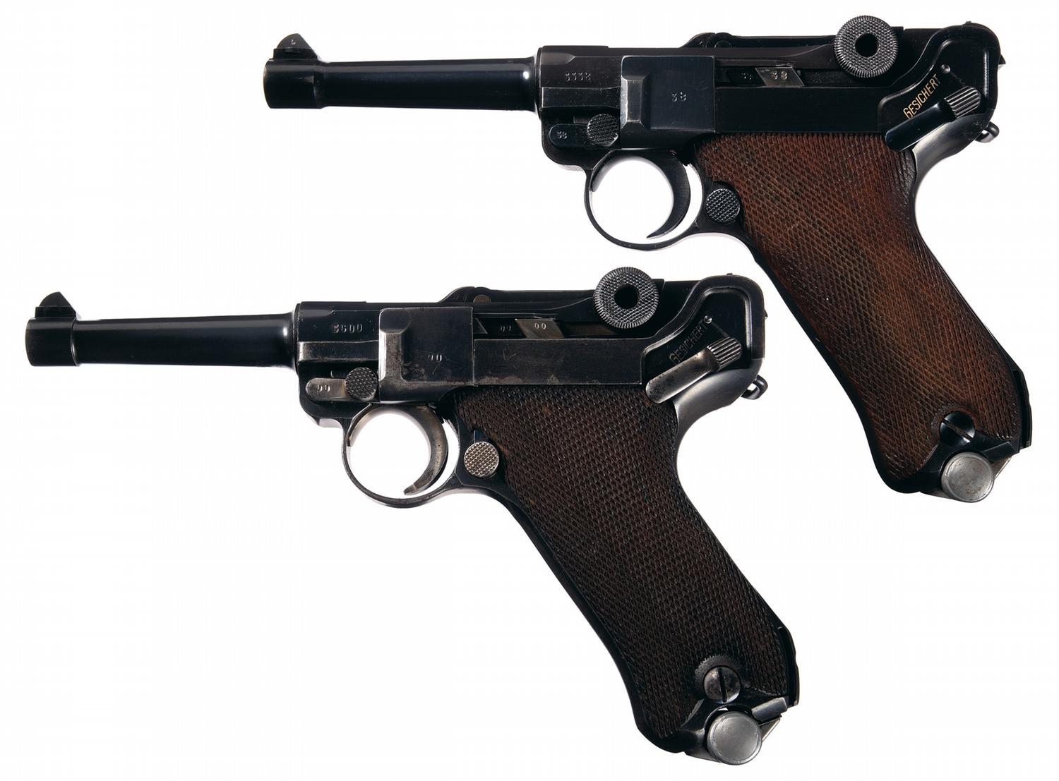 Collector's Lot of Two Mauser Luger Pistols