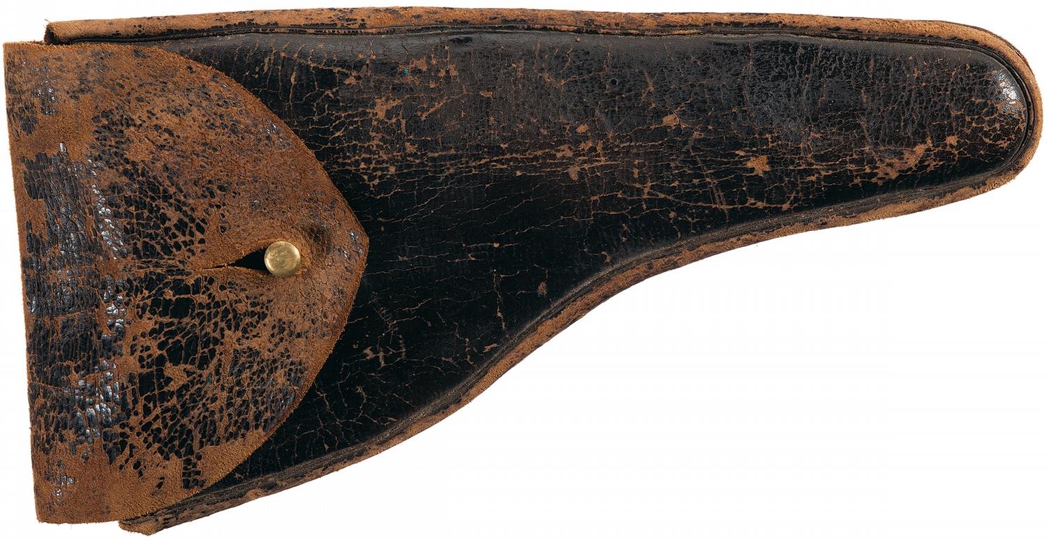 Scarce Swiss Model 1878 Double Action Revolver with Holster