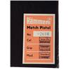 Hammerli Model 103 Single Shot Martini Action Free Pistol with Box