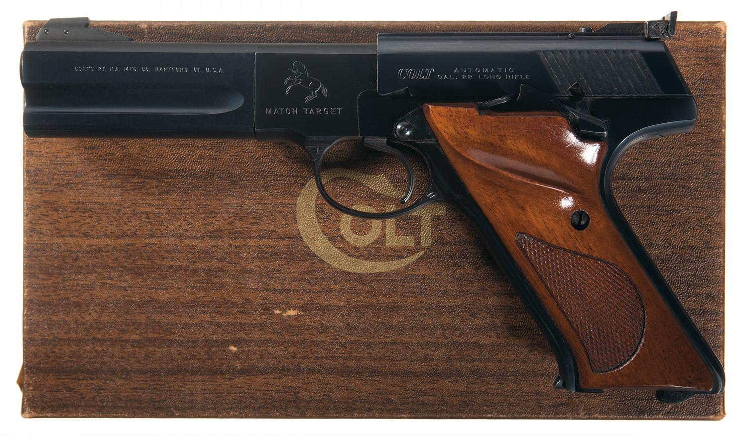 Colt Woodsman Third Series Match Target Pistol with Original Box