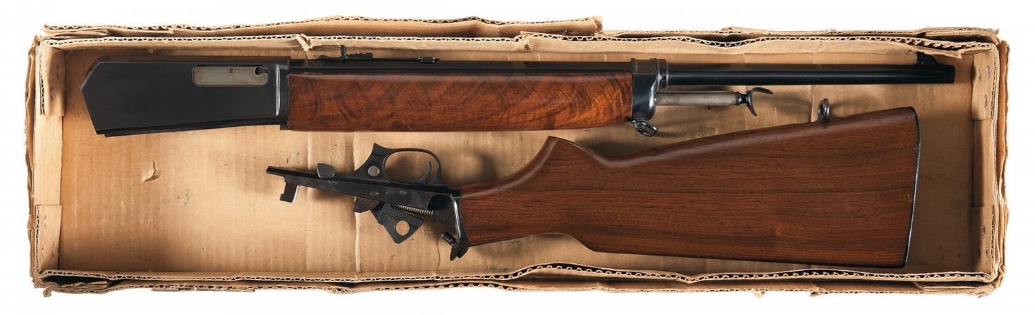 Exceptional Winchester Model 1907 Semi-Automatic Rifle in Original Box