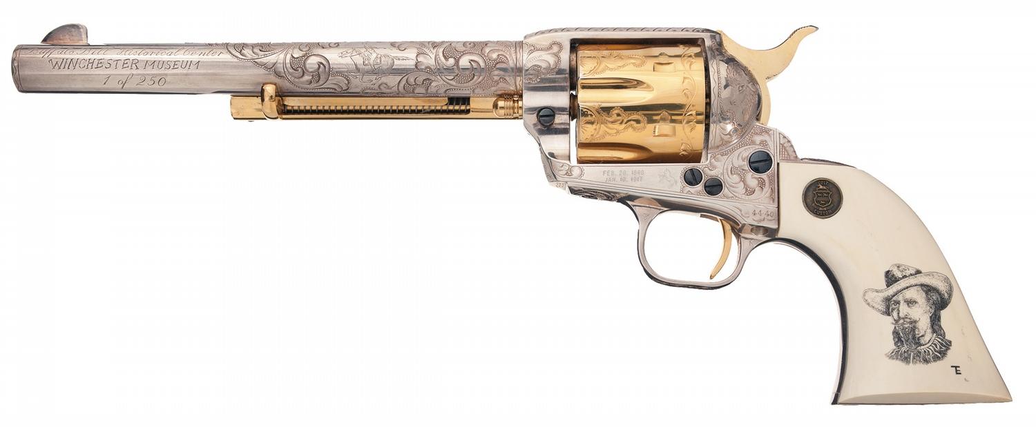 Limited Edition Engraved Buffalo Bill Commemorative Colt Single Action ...