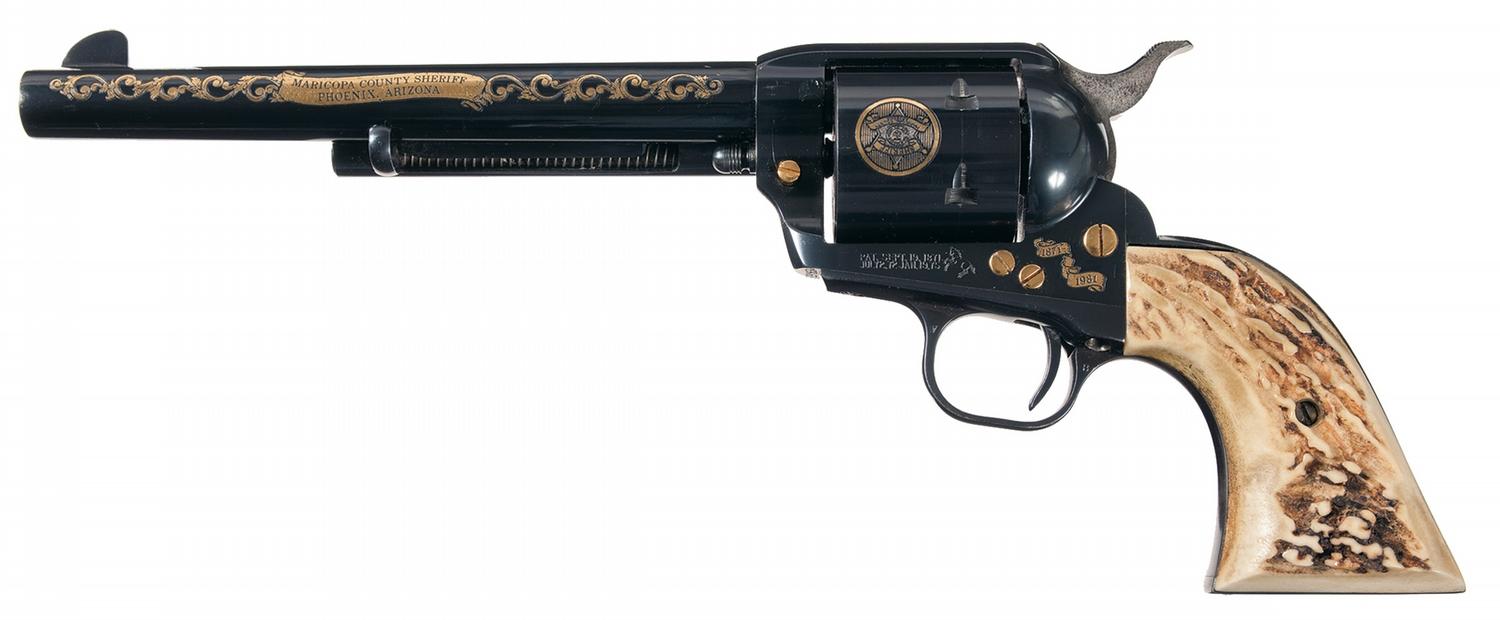 Limited Edition Colt Maricopa County Sheriff Commemorative Single ...