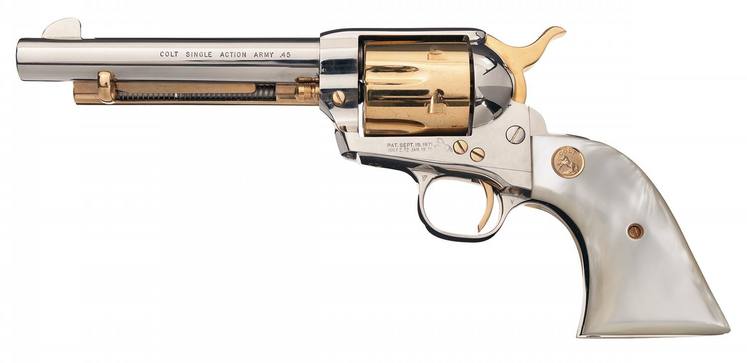Colt Single Action Army Lawman Series Pat Garrett Commemorative Revolver
