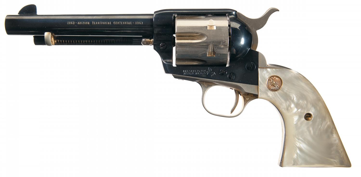 Colt Arizona Territorial Centennial Single Action Army Revolver