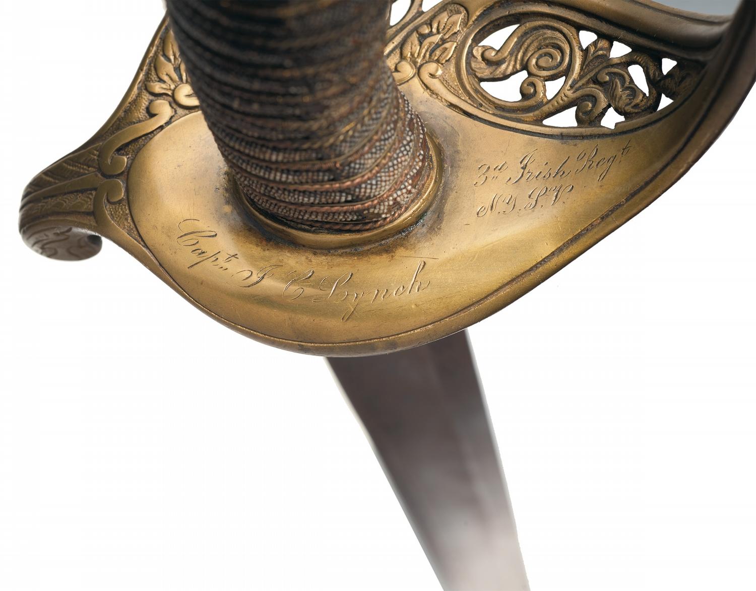 Historical New York Irish Regiment Inscribed Irish Brigade Civil War ...