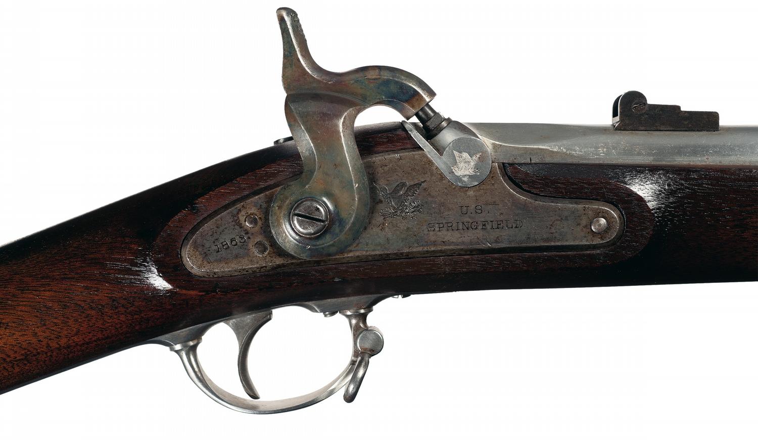 U.S. Civil War Springfield Model 1863 Percussion Rifle Musket