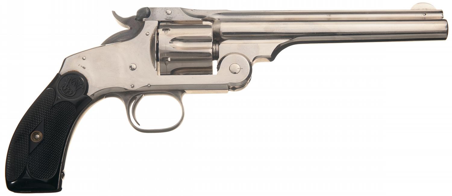Smith & Wesson New Model 3 Single Action Revolver with Scarce Shoulder ...