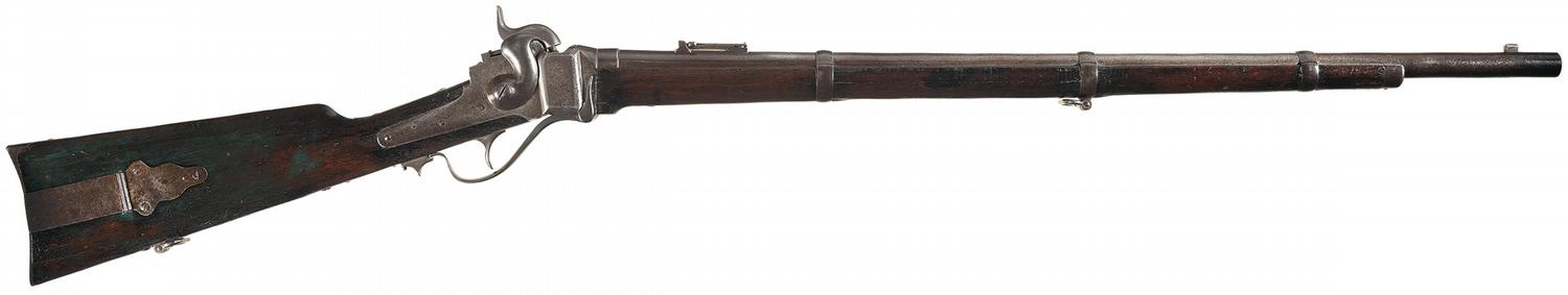 Sharps New Model 1859 Breech Loading Percussion Military Rifle