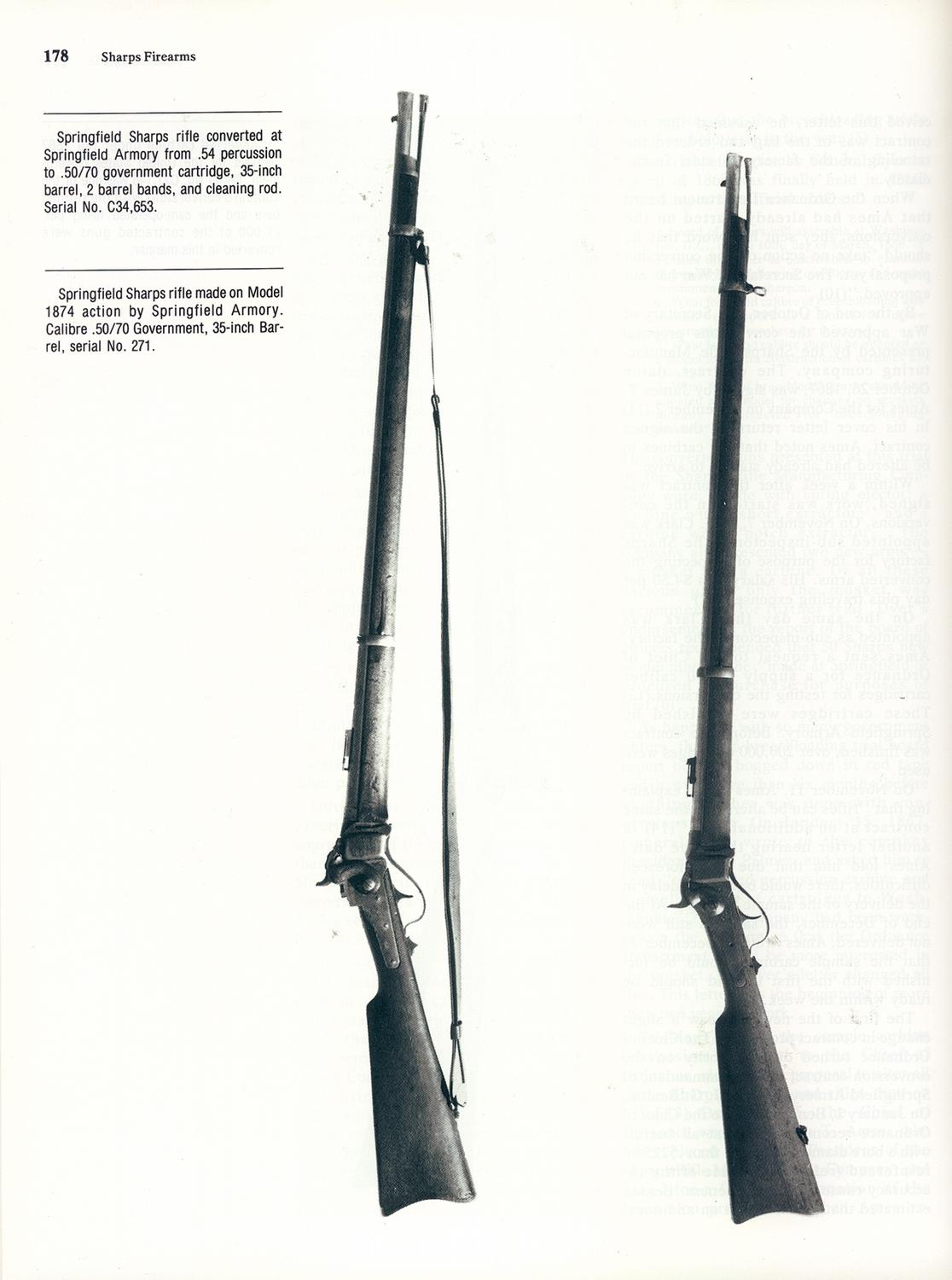 U.S. Model 1870 Springfield Sharps Rifle