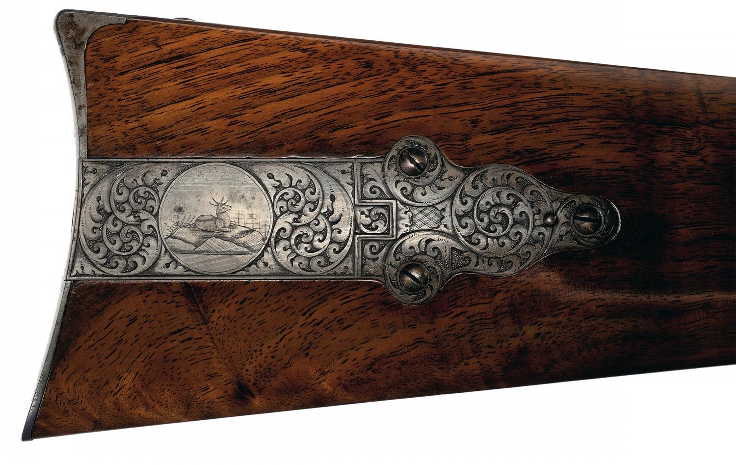 Scarce Sharps Model 1853 Sporting Rifle with Factory L.D. Nimschke ...