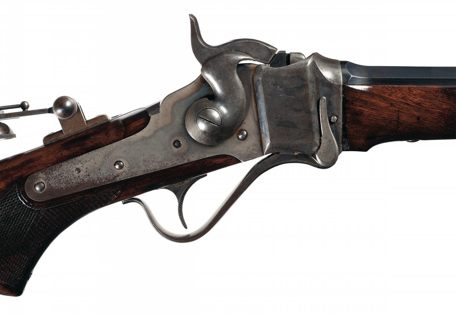 Very Rare Documented Sharps Model 1874 No. 1 Creedmoor Rifle