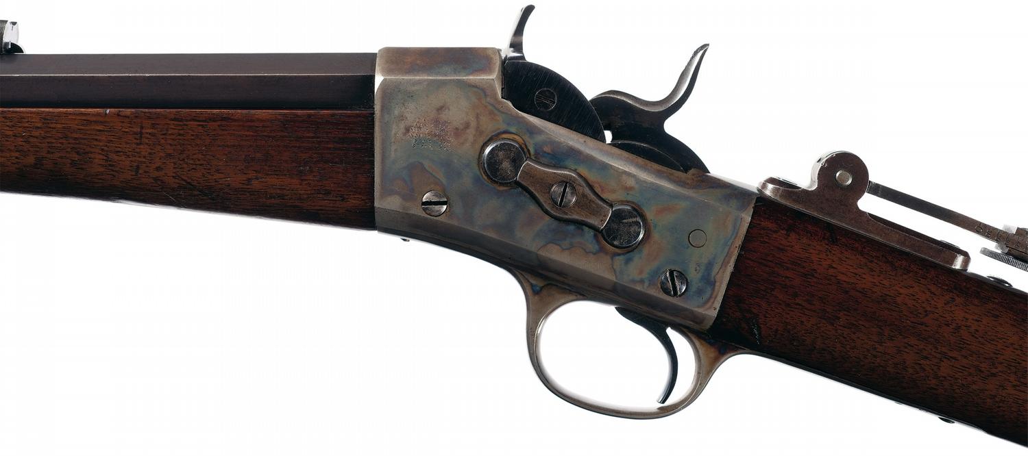 Very Fine Remington Model 1 1/2 Rolling Block Sporting Rifle