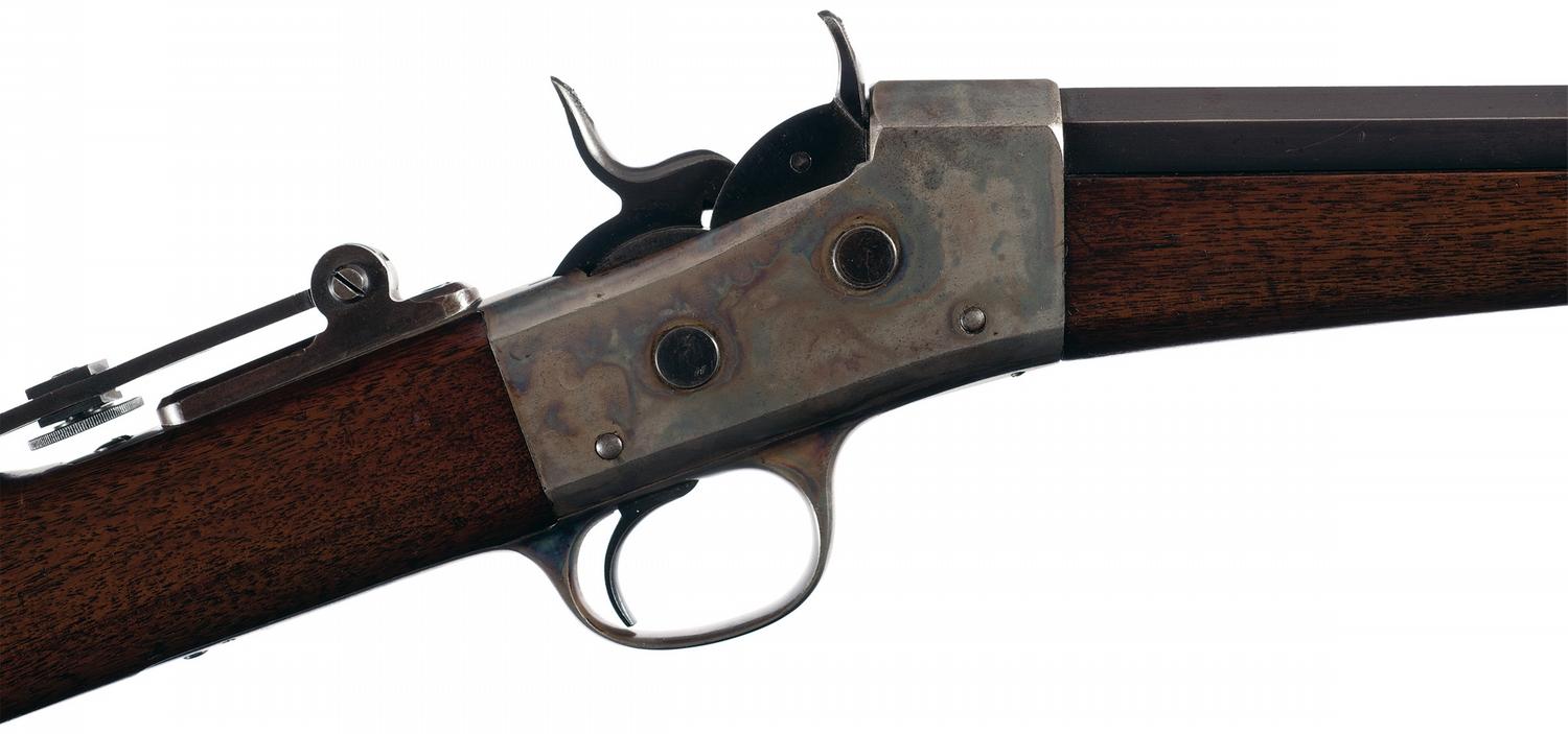 Very Fine Remington Model 1 1/2 Rolling Block Sporting Rifle