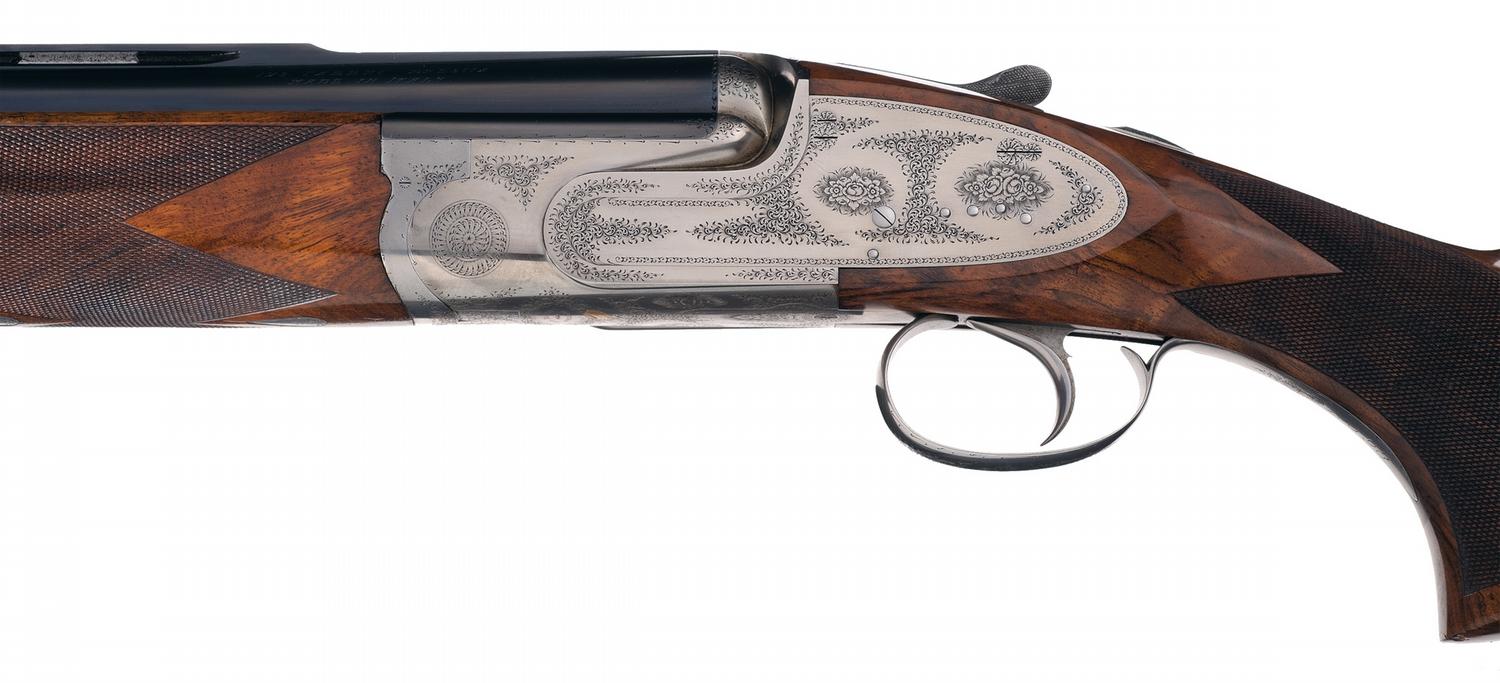 Signed Engraved Special Order Custom Made Ivo Fabbri Over/Under Side ...