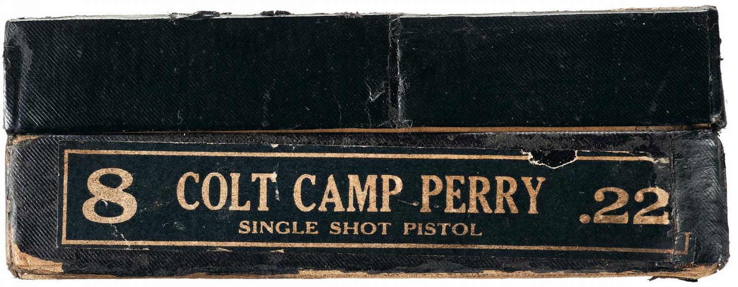 Exceptional Scarce Colt Camp Perry Single Shot Target Pistol with ...