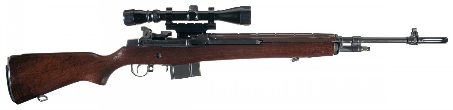 Springfield Arms Model M1A Semi-Automatic Rifle with Scope