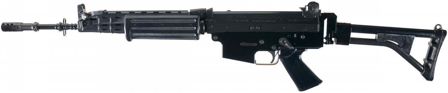 Scarce FN Model FNC Semi-Automatic Carbine with Folding Stock