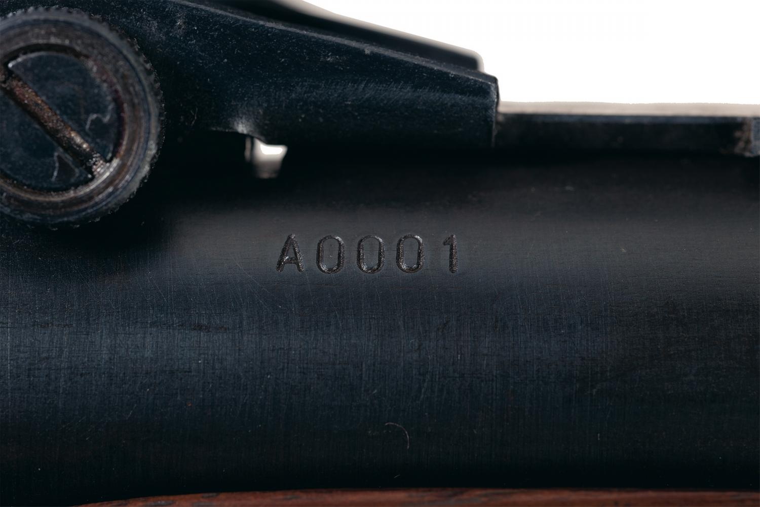 Scarce Serial Number 1 Gordon Ingram Prototype Durango 45 ACP Semi ...