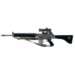 Scarce Full-Automatic Armalite AR 18 Rifle with Sling and Scope
