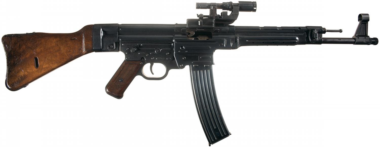 Exceptionally Rare Early C.G. Haenel MP43/1 SturmGewehr Assault Rifle ...
