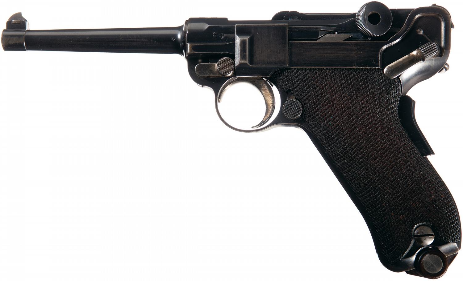 DWM 1900 Swiss Luger Semi-Automatic Pistol
