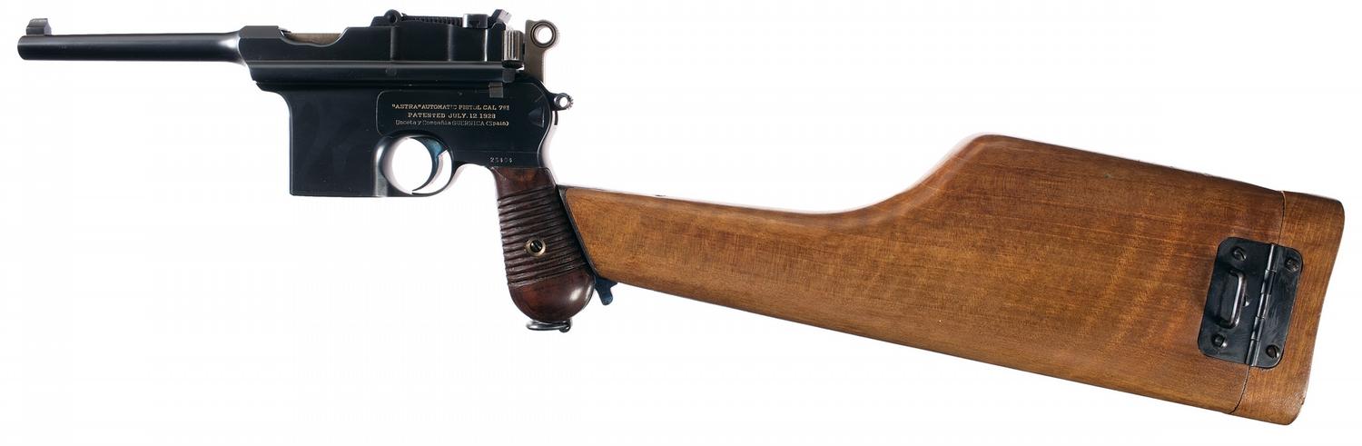 Pre-War Astra Model 900 Pistol Complete with Non-Matching-Number Astra ...
