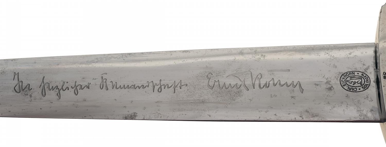 Rare Eickhorn Production SA Dagger with Ernst Rohm Honor Inscription ...