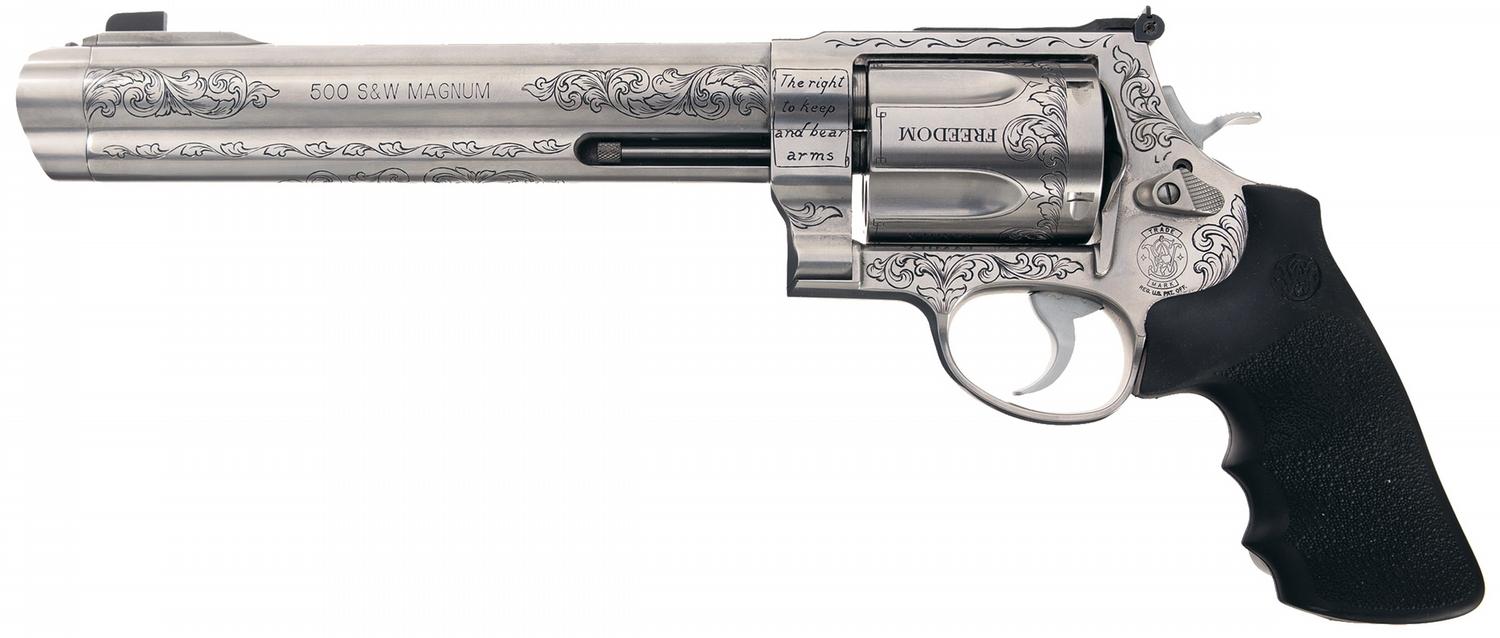 Smith & Wesson Model 500 Second Amendment Commemorative Double Action ...
